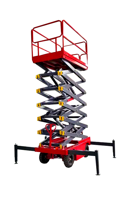 Four Wheel Mobile Lifting Platform - Jinan Felici Machinery