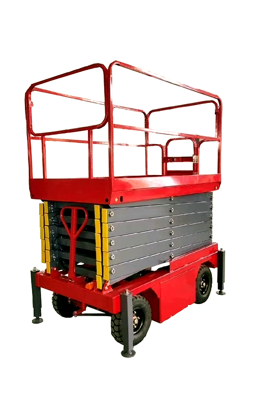 Four Wheel Mobile Lifting Platform - Jinan Felici Machinery