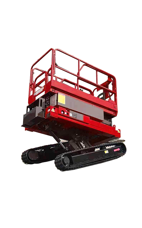Track-type self-leveling scissor aerial work platform - Jinan Felici ...